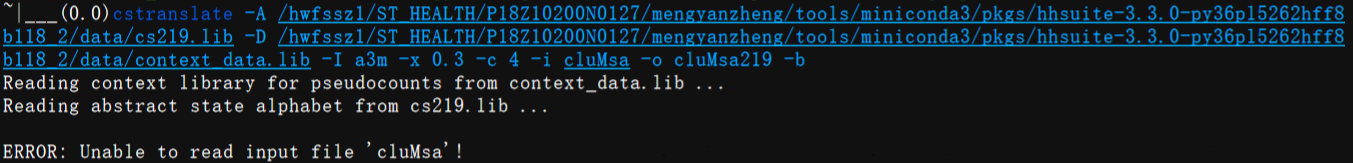 result2msa do not output msafile · Issue #508 · soedinglab/MMseqs2 · GitHub