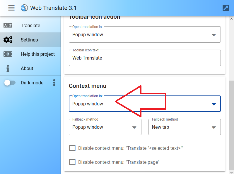 No pop-up showing on Thunderbird 78.7.1 · Issue #5 · fastaddons/WebTranslate · GitHub