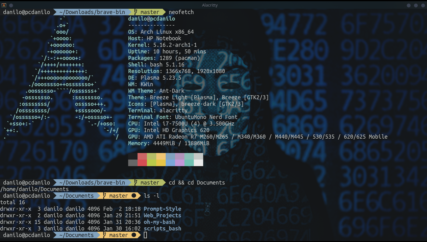 GitHub - Danilooo99/Prompt-Style: Script that customizes the "Bash" terminal prompt on different ...