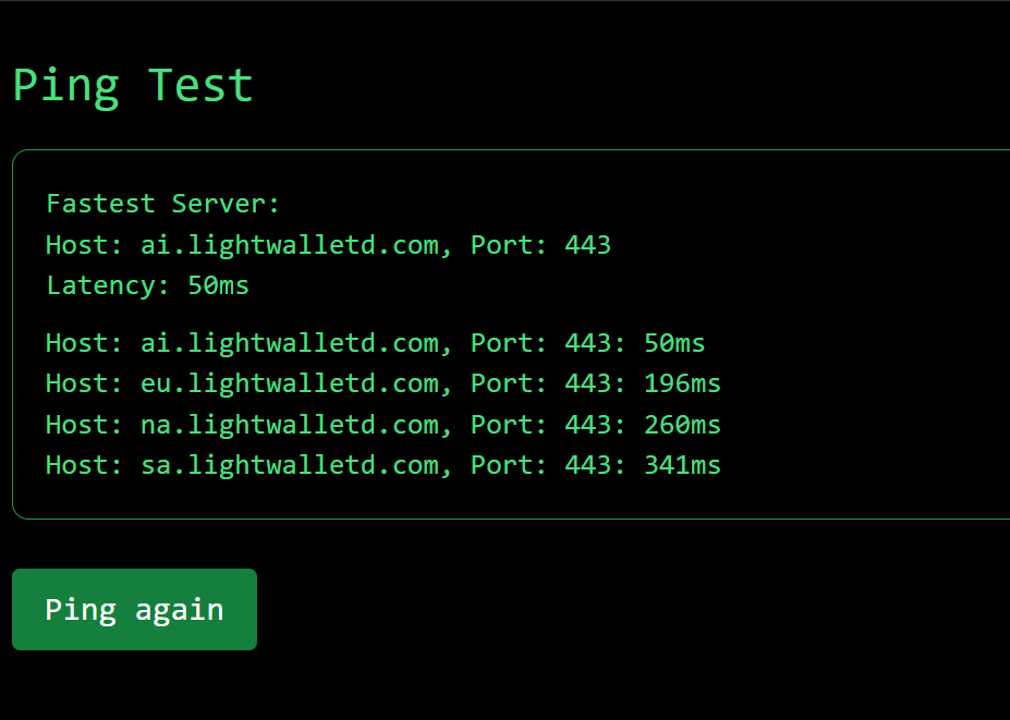 Add new Global lightwalletd servers from Nighthawk · Issue #419 · zingolabs/zingo-mobile · GitHub