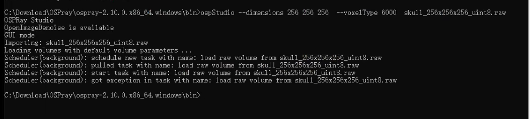 OspRay Studio import Medical raw data，why will it failure and force exit? · Issue #20 ...