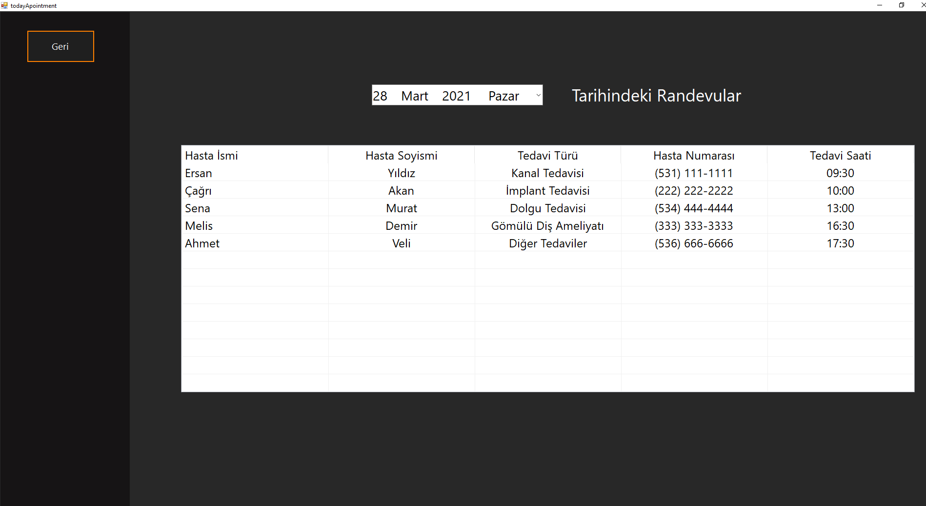 GitHub - Grkmzdmr/Dentist-Automation