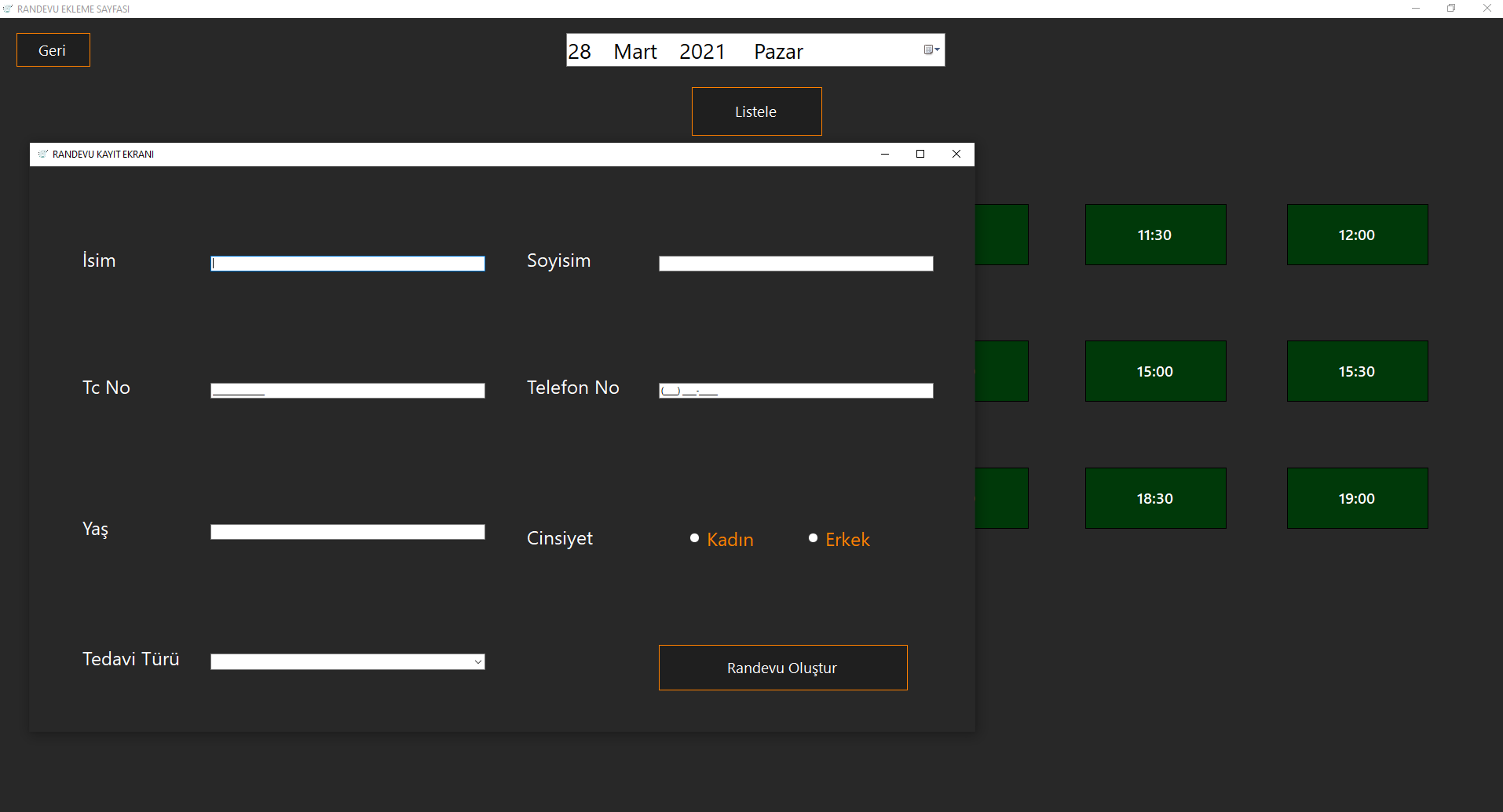 GitHub - Grkmzdmr/Dentist-Automation