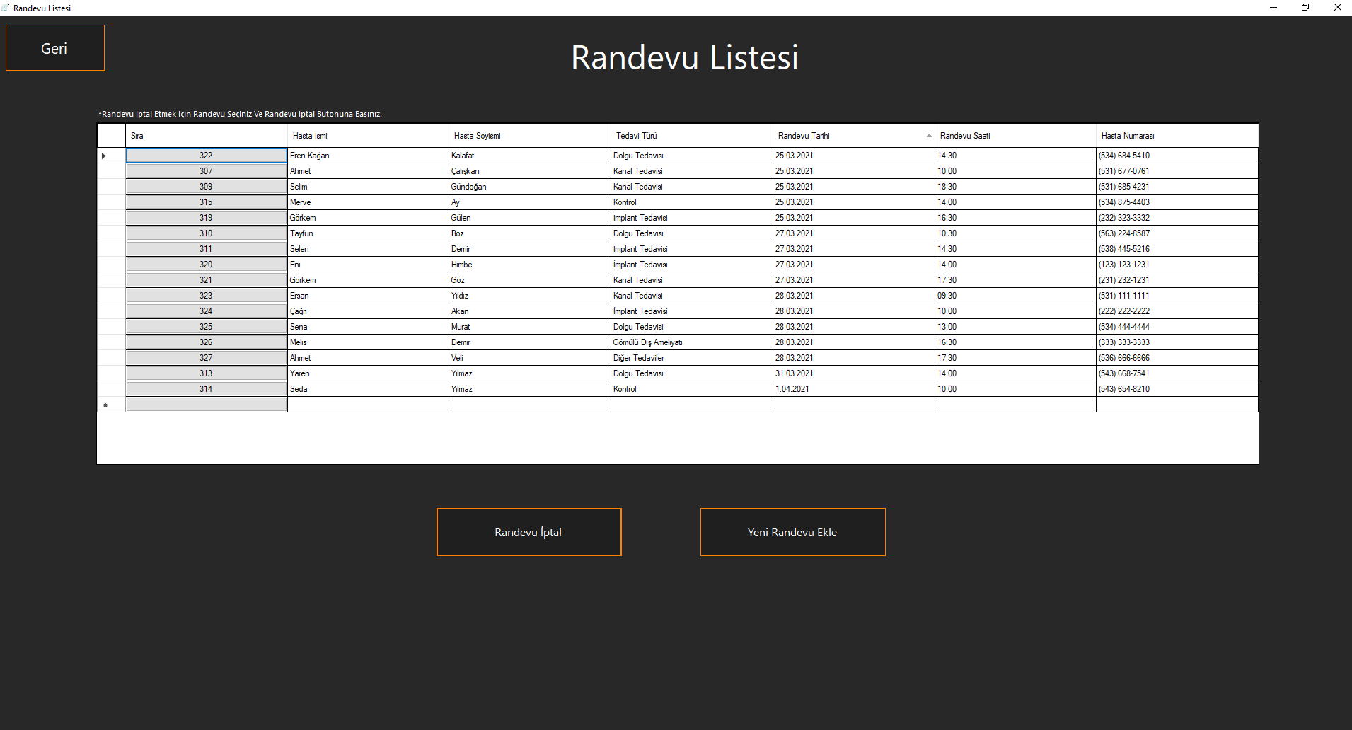 GitHub - Grkmzdmr/Dentist-Automation
