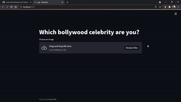GitHub - mayurdalvi5/Bollywood-Celebrity-Predictor