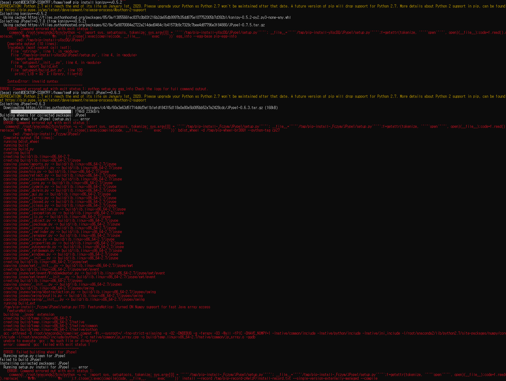 Anaconda Python27ver Syntaxerror Invalid Syntax · Issue 311 · Konlpykonlpy · Github