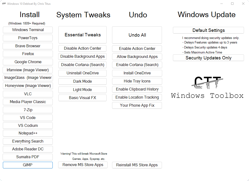 GitHub - Hoseasack/Win10Debloat: The ultimate Windows 10 script!