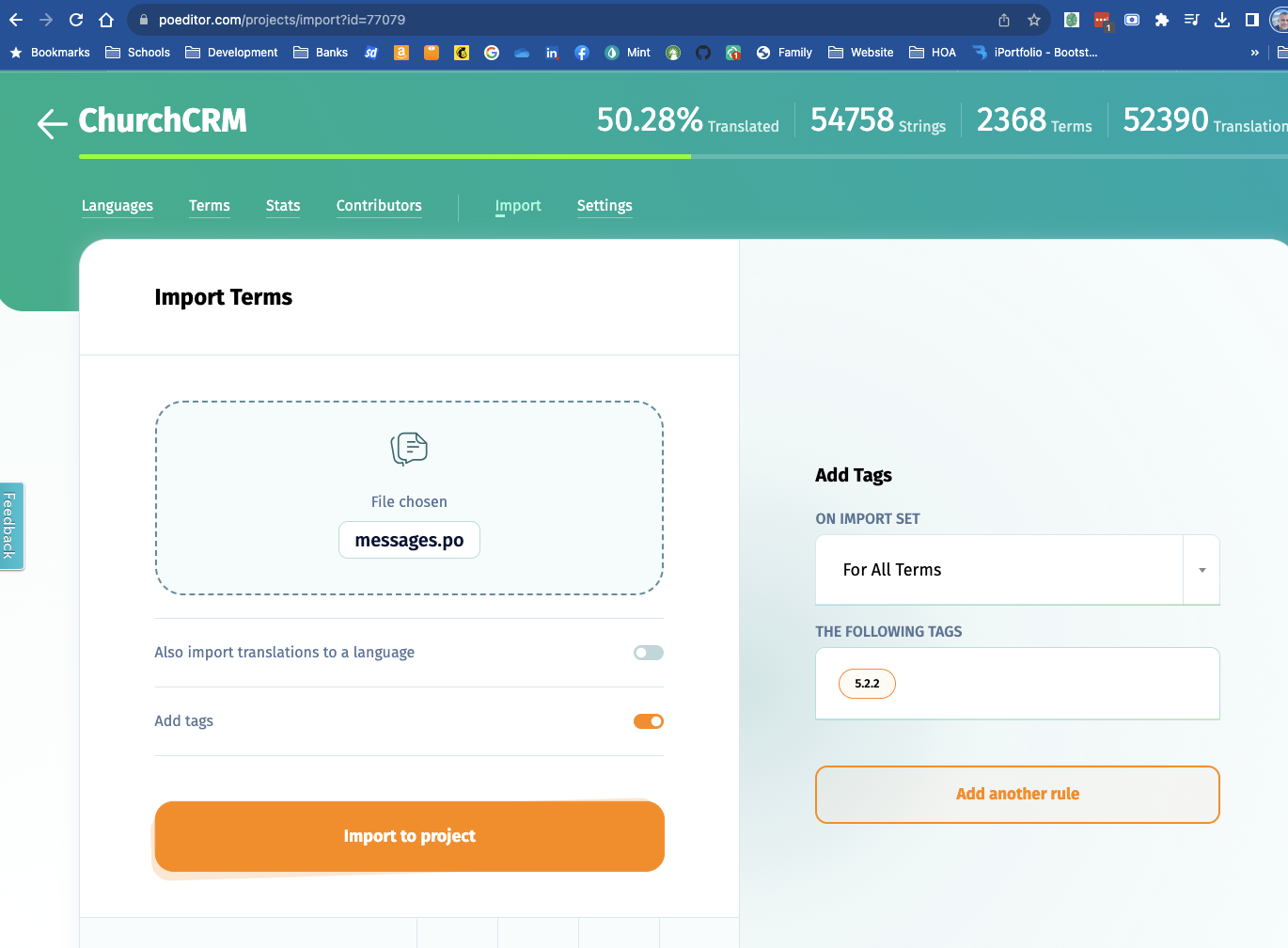 Starting a new version · ChurchCRM/CRM Wiki · GitHub