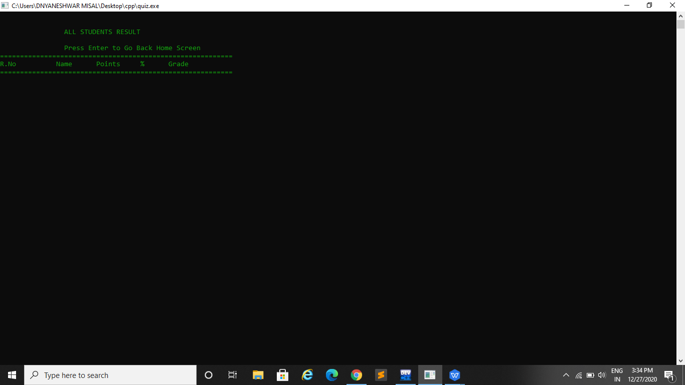 GitHub - yogi-25/Quiz_Game: Data Structure Mini Project By using stack and queues concepts