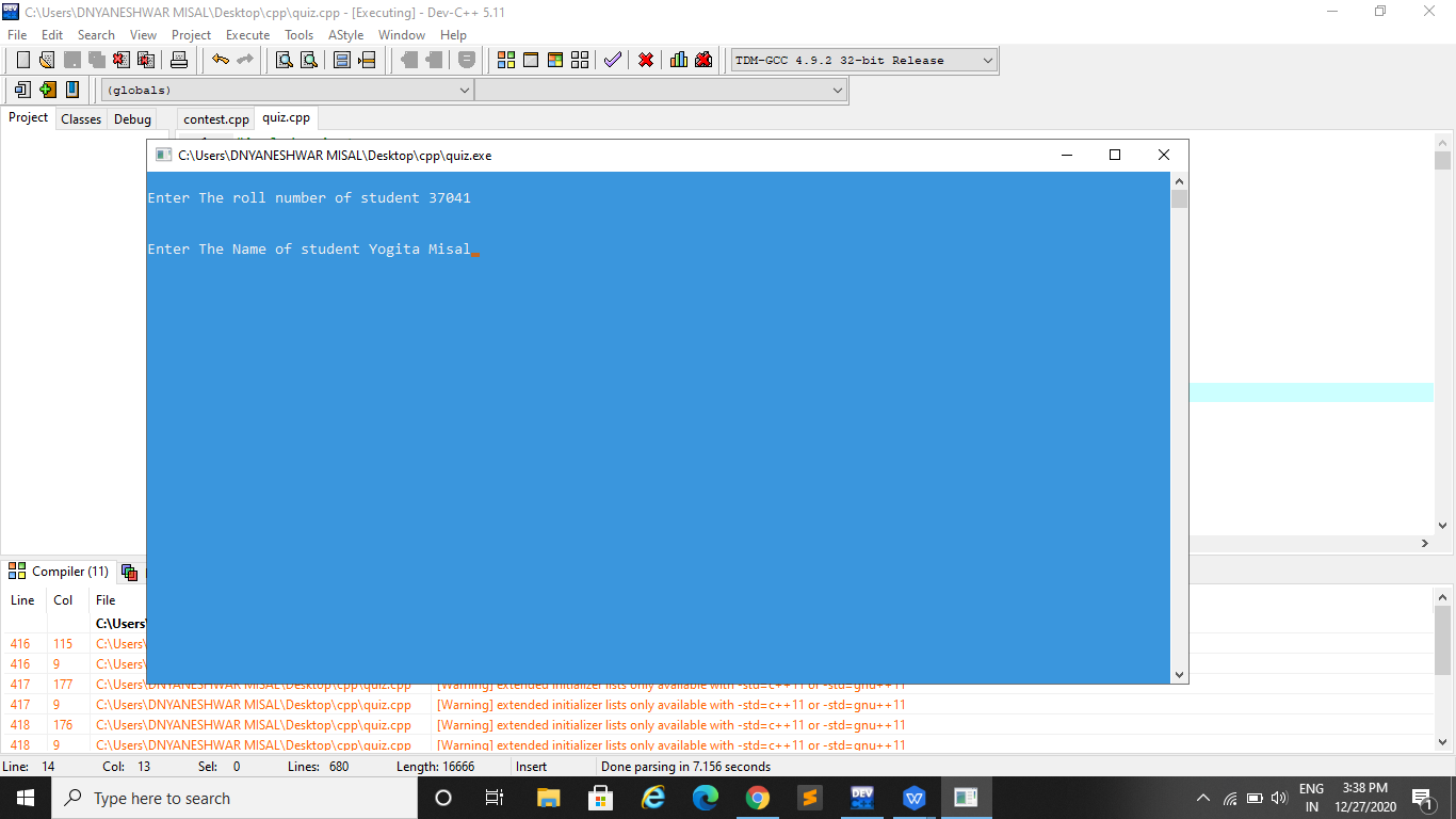 GitHub - yogi-25/Quiz_Game: Data Structure Mini Project By using stack and queues concepts