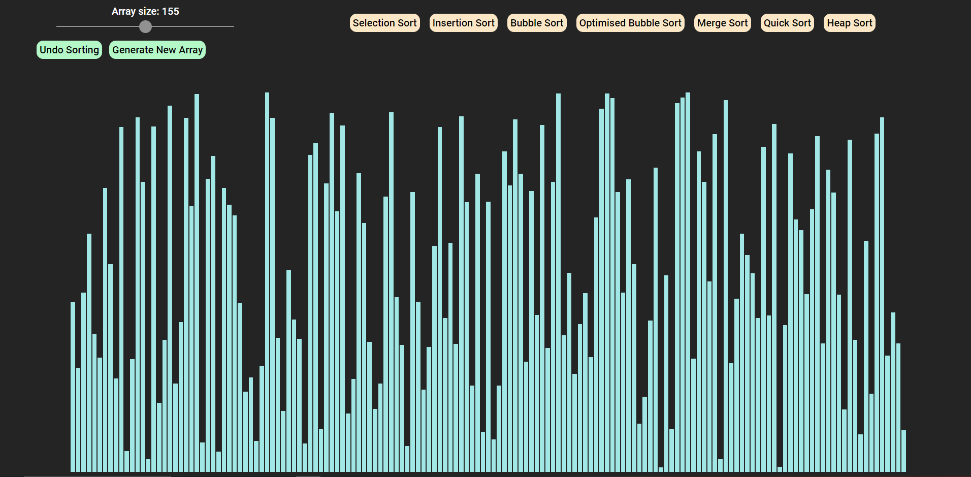 GitHub - dinz0014/sorting-visualiser: A simple web app to visualise the ... GitHub - dinz0014/sorting-visualiser: A simple web app to visualise the ...