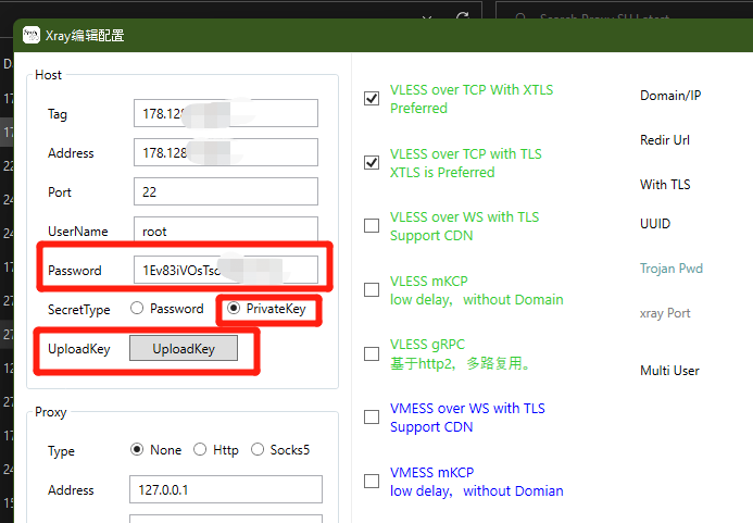 Cannot connect with SSH Key · Issue #222 · proxysu/ProxySU · GitHub