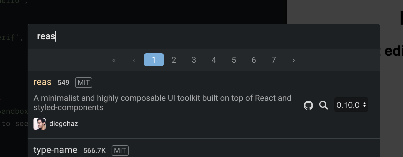 Can't search for sandboxes that use a specific dependency · Issue #858 · codesandbox/codesandbox ...