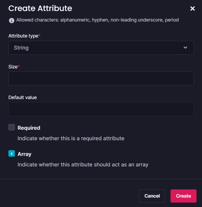 馃悰 Bug Report Attributes Can Be Both Required And An Array 路 Issue 461 路 Appwriteconsole 路 Github