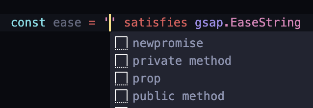 Bad `EaseString` type · Issue #556 · greensock/GSAP · GitHub