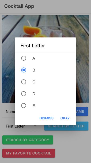 GitHub - yuheey3/CocktailApp_Ionic_Angular: Cocktail App using Ionic and Angular