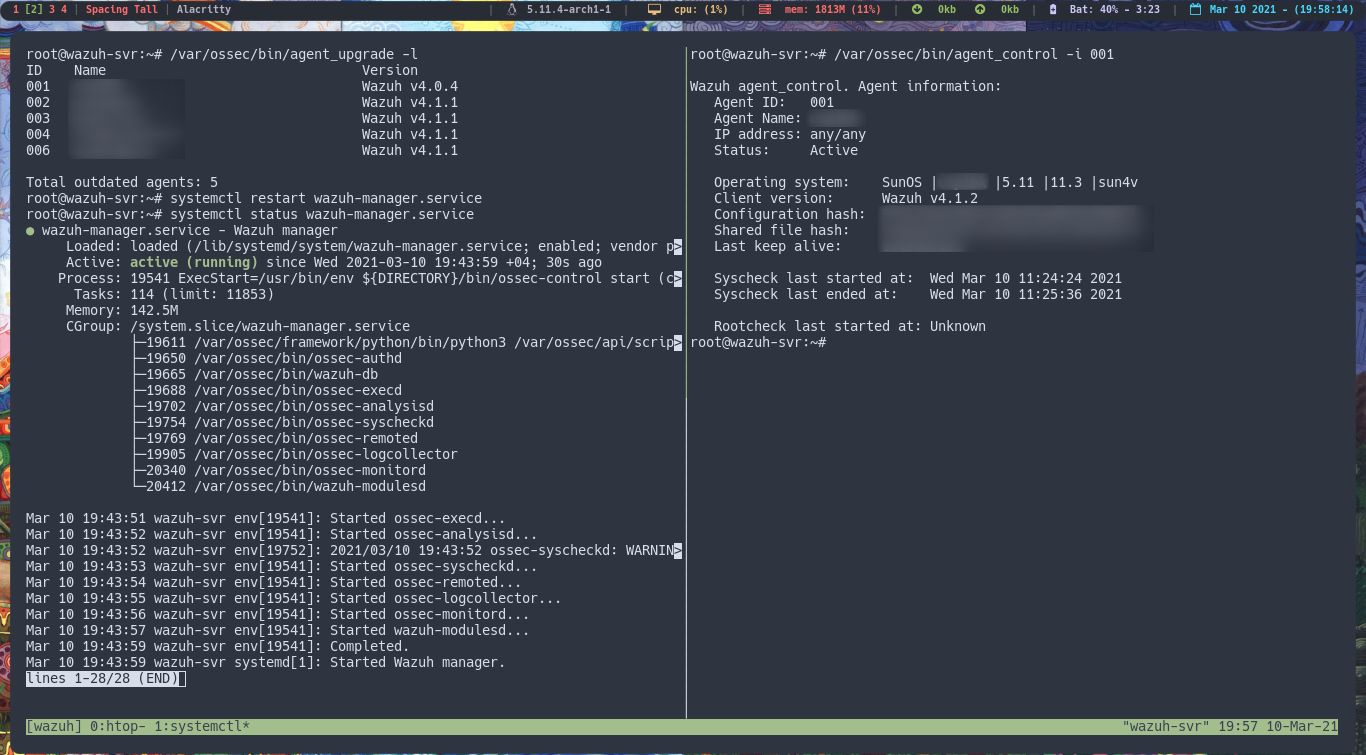 Version of upgraded Solaris 11 Agent changes back to previous version ...