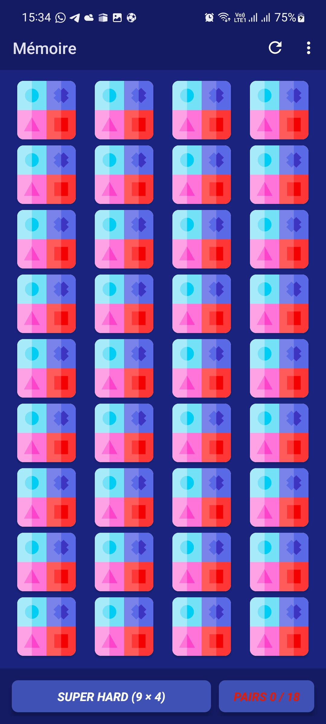 GitHub - umrhsn/Memoire: memory game app inspired by Rahul Pandey's