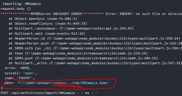 Import Issue from `bpmn-client` · Issue #110 · bpmnServer/bpmn-server · GitHub