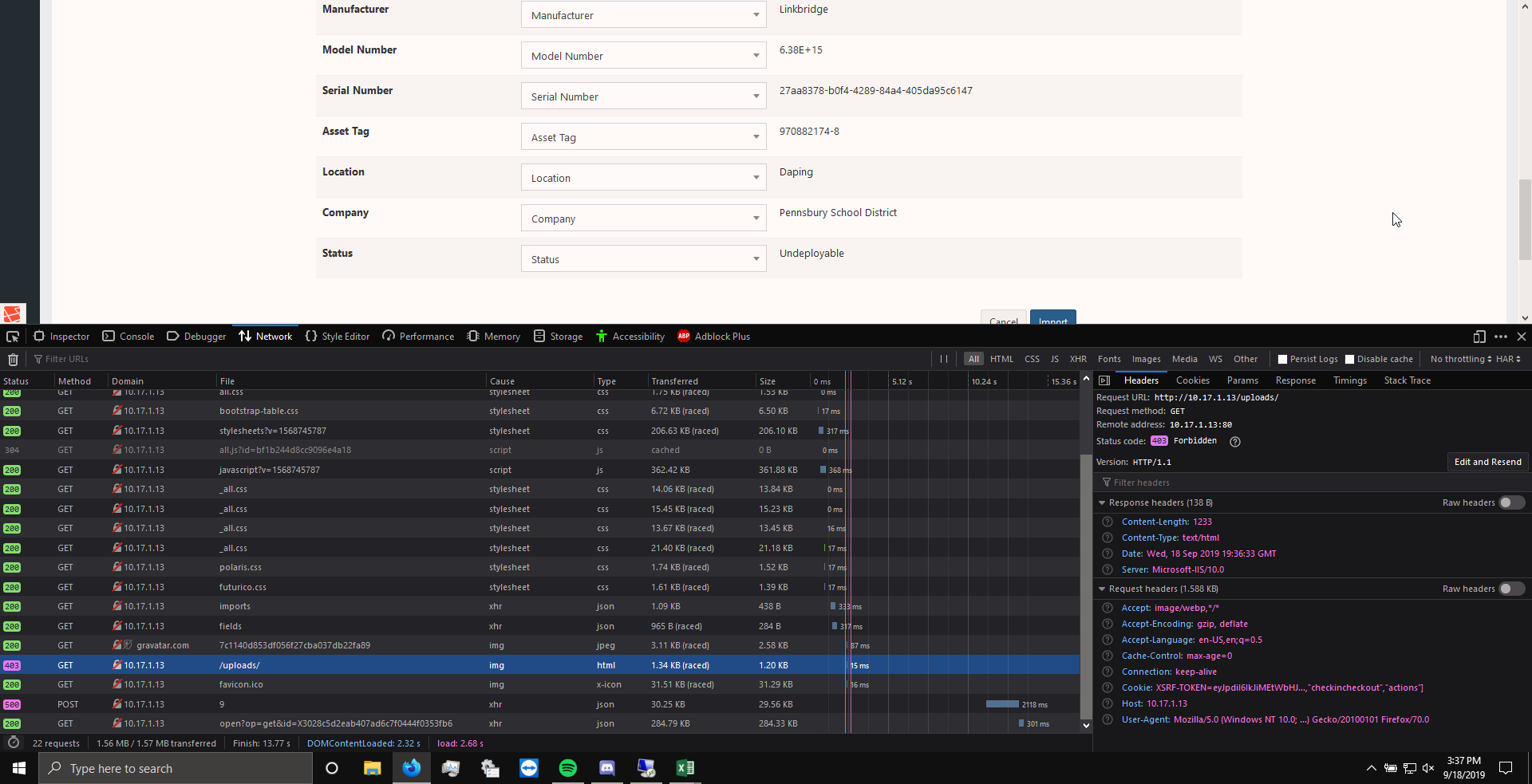 Can not import assets. · Issue #7447 · grokability/snipe-it · GitHub
