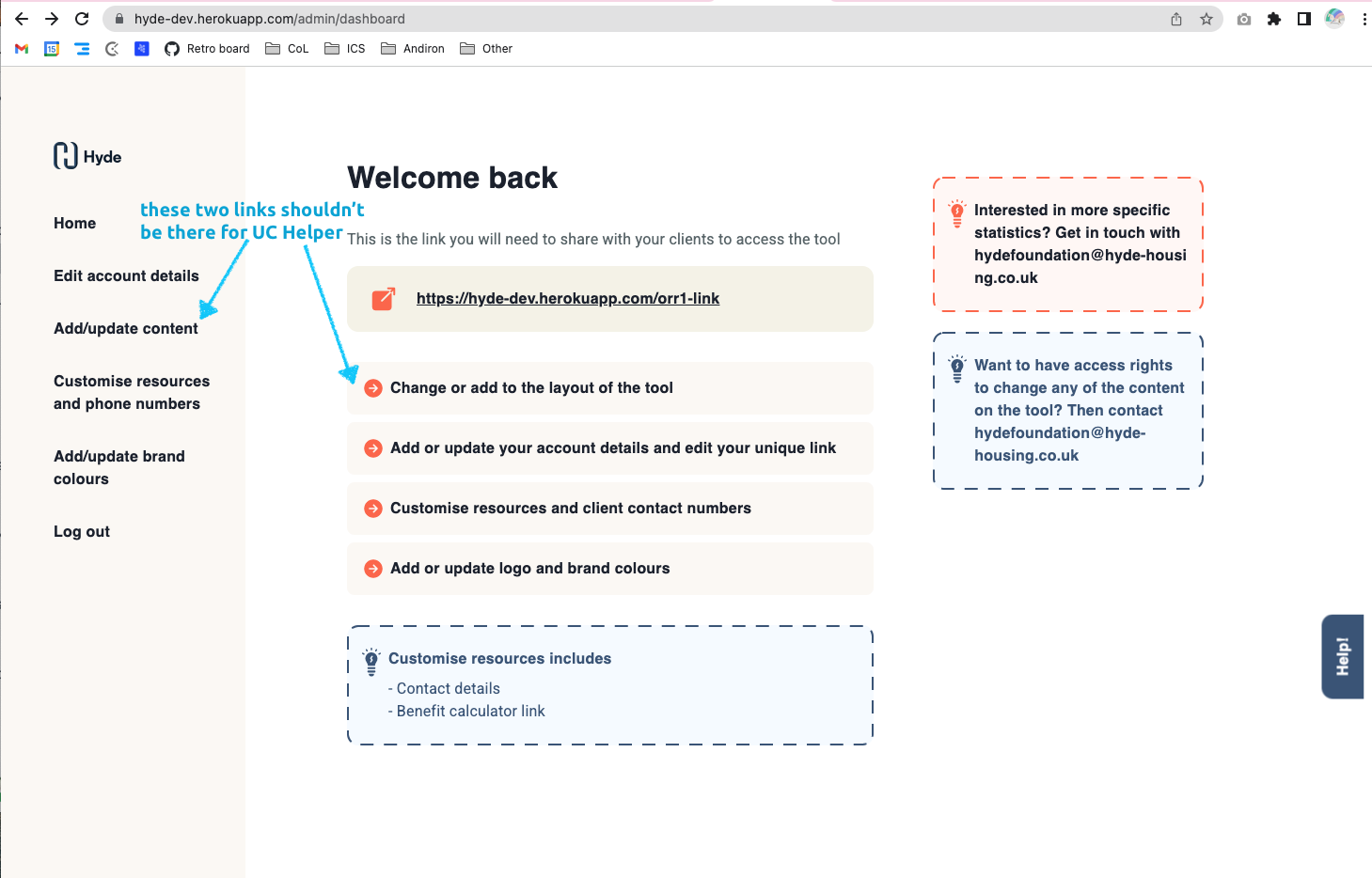 UC Helper - "Add/Edit content" shouldn't be there · Issue #204 · yalla ...