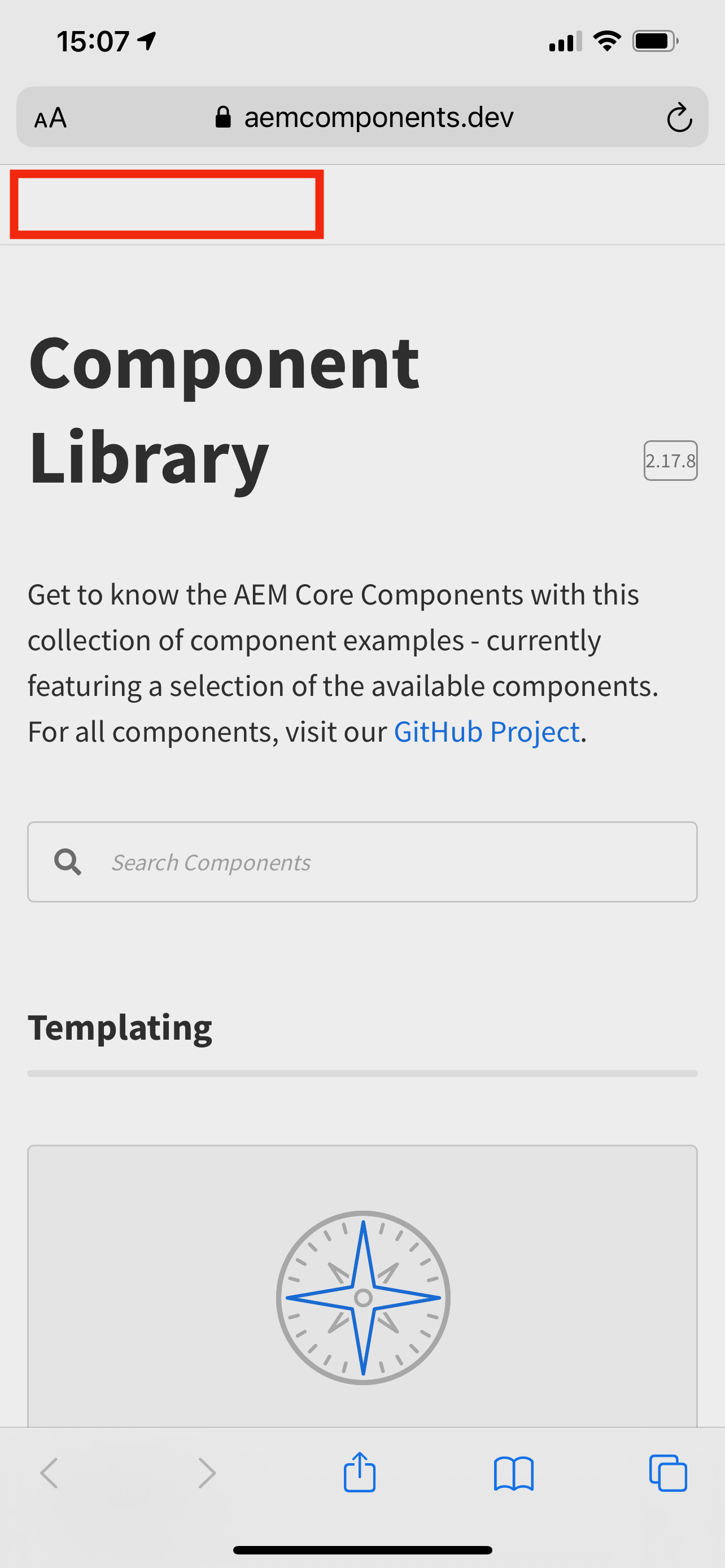 [Accessibility][Library] mobile menu icon not visible on mobile · Issue #1760 · adobe/aem-core ...