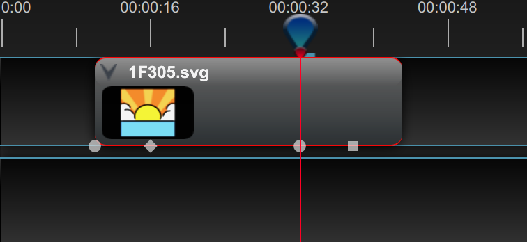 Adding new keyframe SVG icons to timeline (circle for bezier, diamond ...