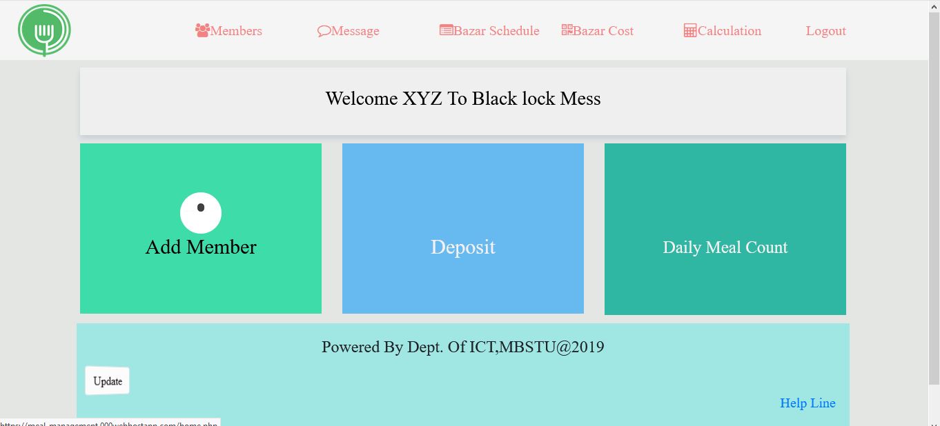 GitHub - IsmayelHossen/Meal-Management: Meal Management project is basically helpful for the ...