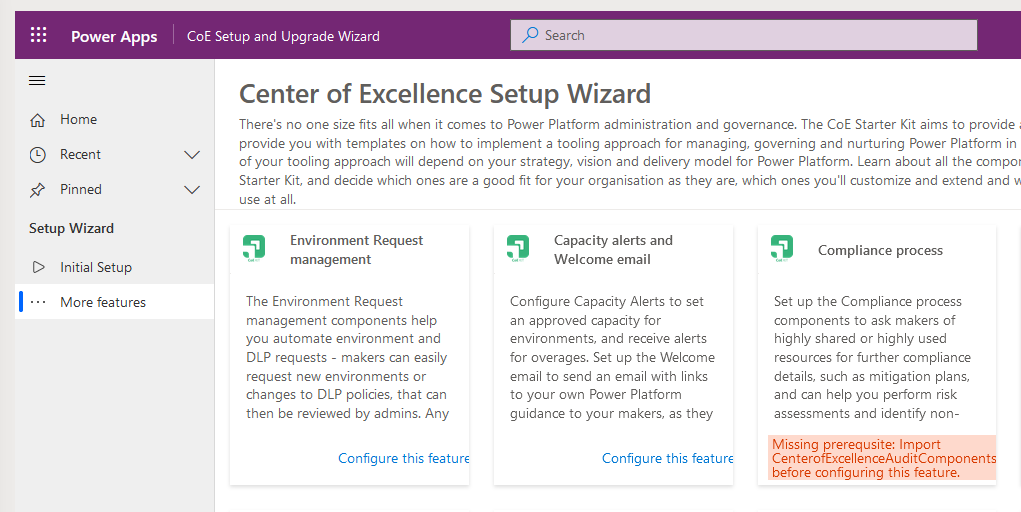[CoE Starter Kit - BUG] Audit Components Import Fails due to missing Power Automate Approvals ...