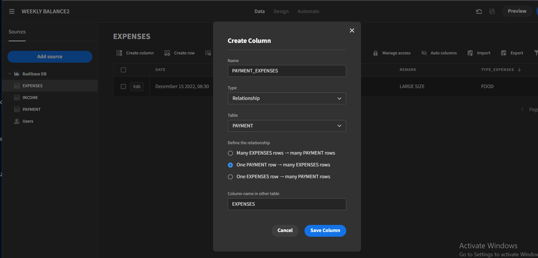 The Relationships Between The Tables · Budibase Budibase · Discussion 9068 · Github 