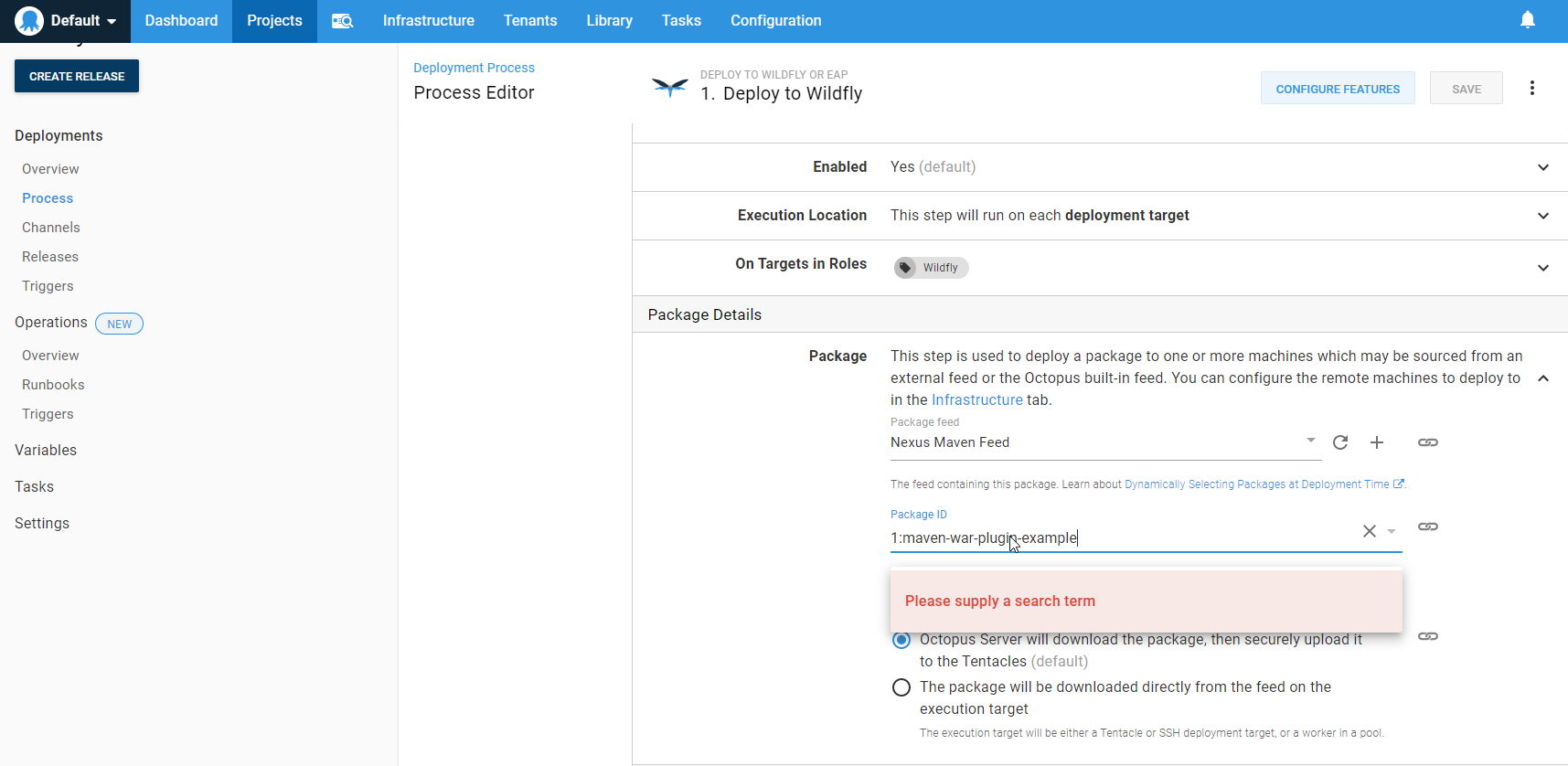 Maven feed Package Id text box won't let go of focus · Issue #6075 · OctopusDeploy/Issues · GitHub