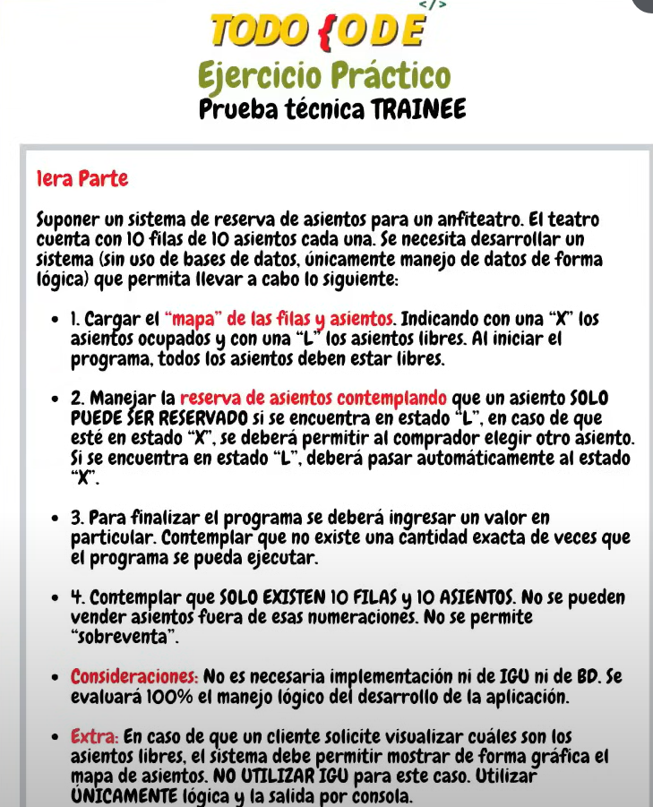 GitHub - hasamenz/reservaAsiento: Ejercicio de reserva de asiento hecho en java y consola usando ...