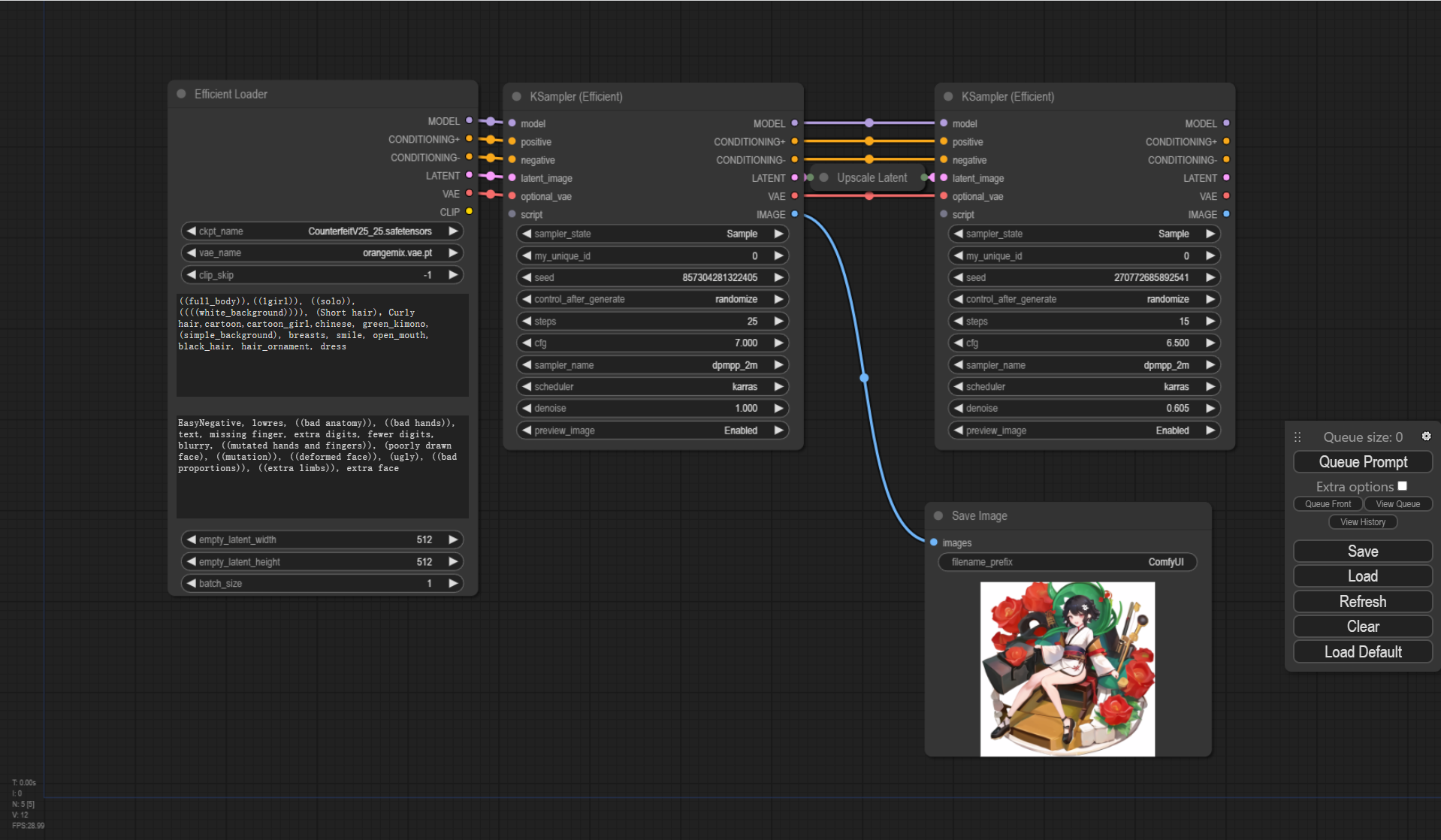 `ksampler Efficient ` No Preview Image Provided · Issue 2 · Lucianocirino Efficiency Nodes