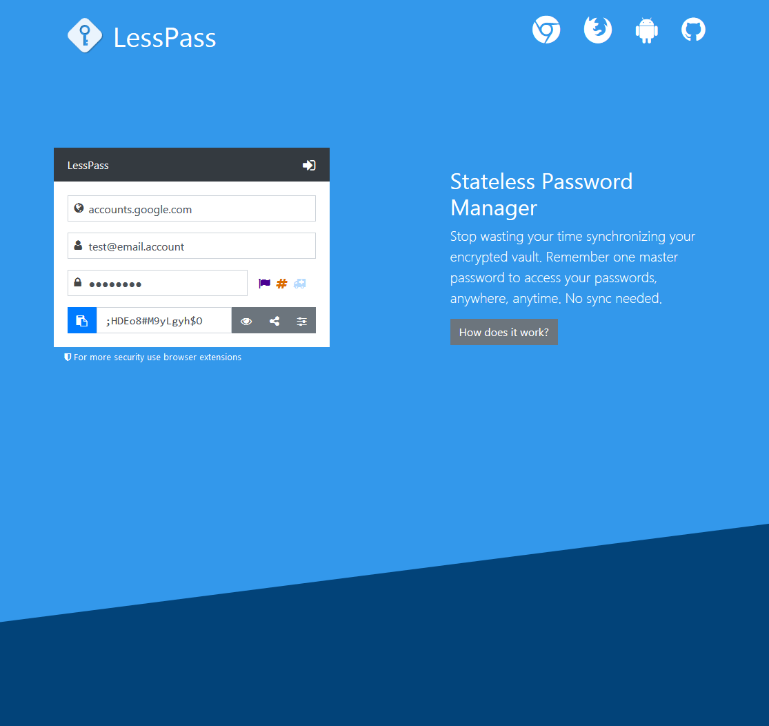 Cannot generate the same password from identical inputs · Issue #475 · lesspass/lesspass · GitHub