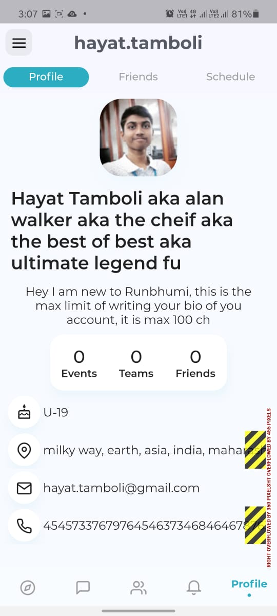 Please report All your renderflex issues/ pixel overflow here · Issue #304 · Runbhumi/Runbhumi ...