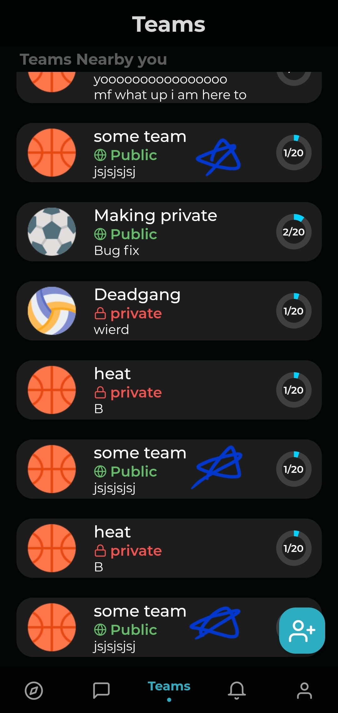 bug: user can create infinite teams and events · Issue #333 · Runbhumi/Runbhumi · GitHub