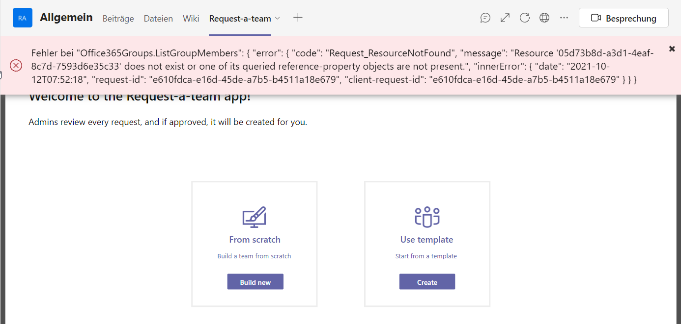 error-in-the-request-a-team-tab-in-teams-with-office365groups
