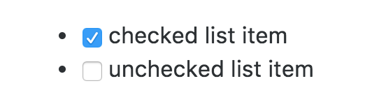 Markdown checklists should not show bullets · Issue #874 · Automattic/simplenote-electron · GitHub