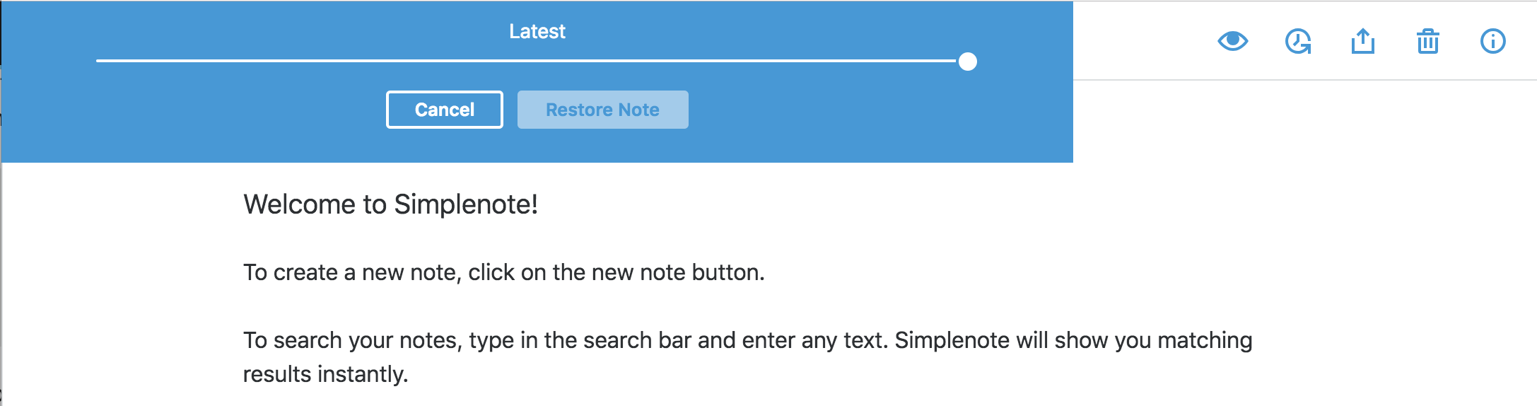 Revisions Selector Is Awkwardly Positioned In Focus Mode · Issue 939 · Automattic Simplenote