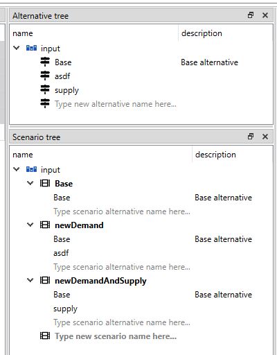 Exporter not working unless scenarios are defined in the scenario tree ...