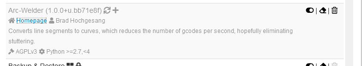 Plugin installed but stay in gray · Issue #121 · FormerLurker/ArcWelderPlugin · GitHub