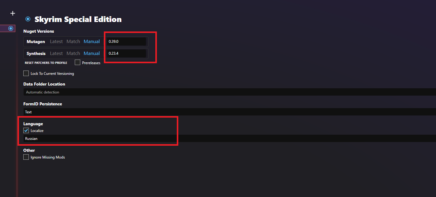 Russian localized error · Issue #344 · Mutagen-Modding/Synthesis · GitHub