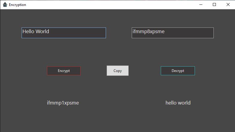 GitHub - joeawalker/Caesar_Encryption: A program written in C# to created a desktop application ...