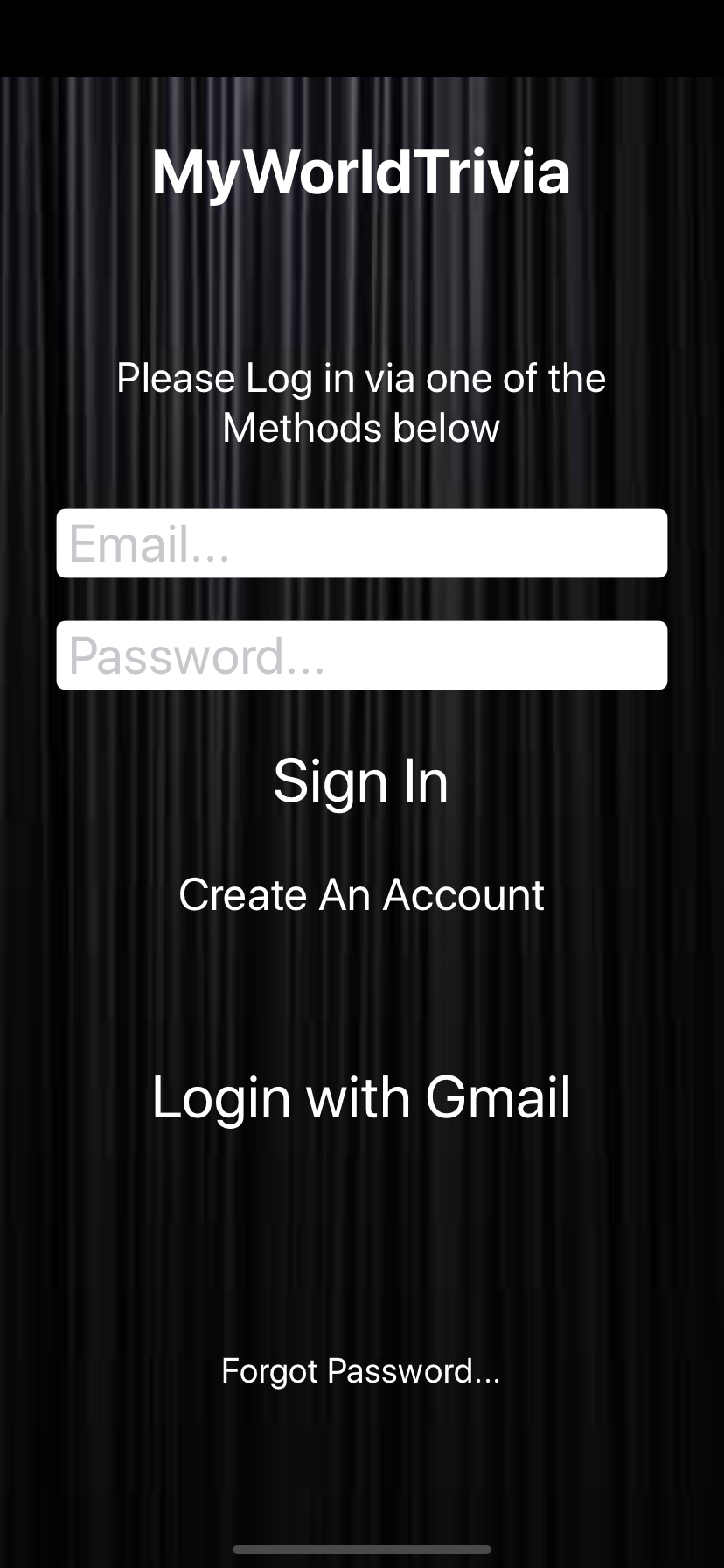 GitHub - alldummyapps/IOS-trivia-app: IOS trivia app with 8 categories of random questions, the ...