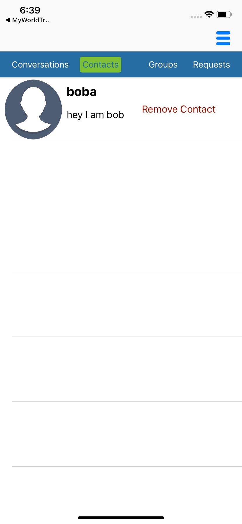 GitHub - alldummyapps/IOS-WhatsApp-Clone: Whats app clone made for IOS, the user can update its ...