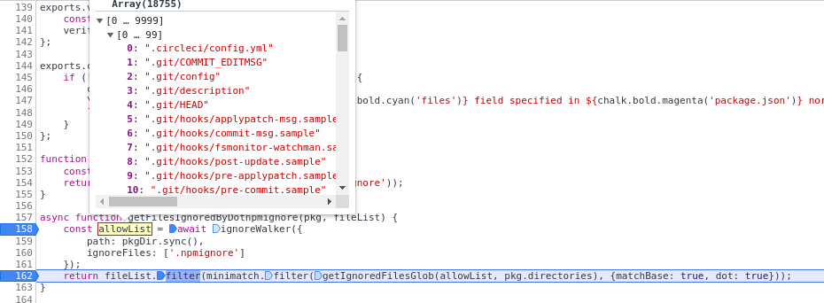 Error "pattern is too long" · Issue #634 · sindresorhus/np · GitHub