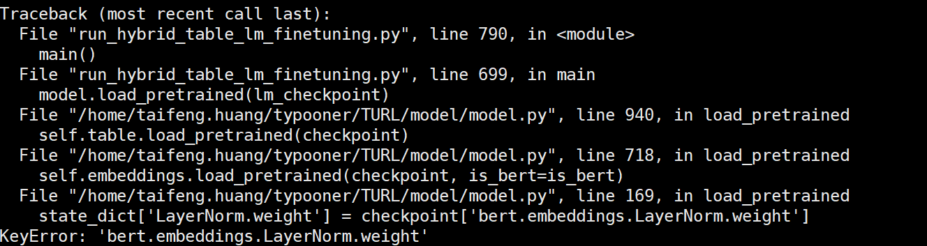which pytorch_model.bin should i use? · Issue #22 · sunlab-osu/TURL · GitHub