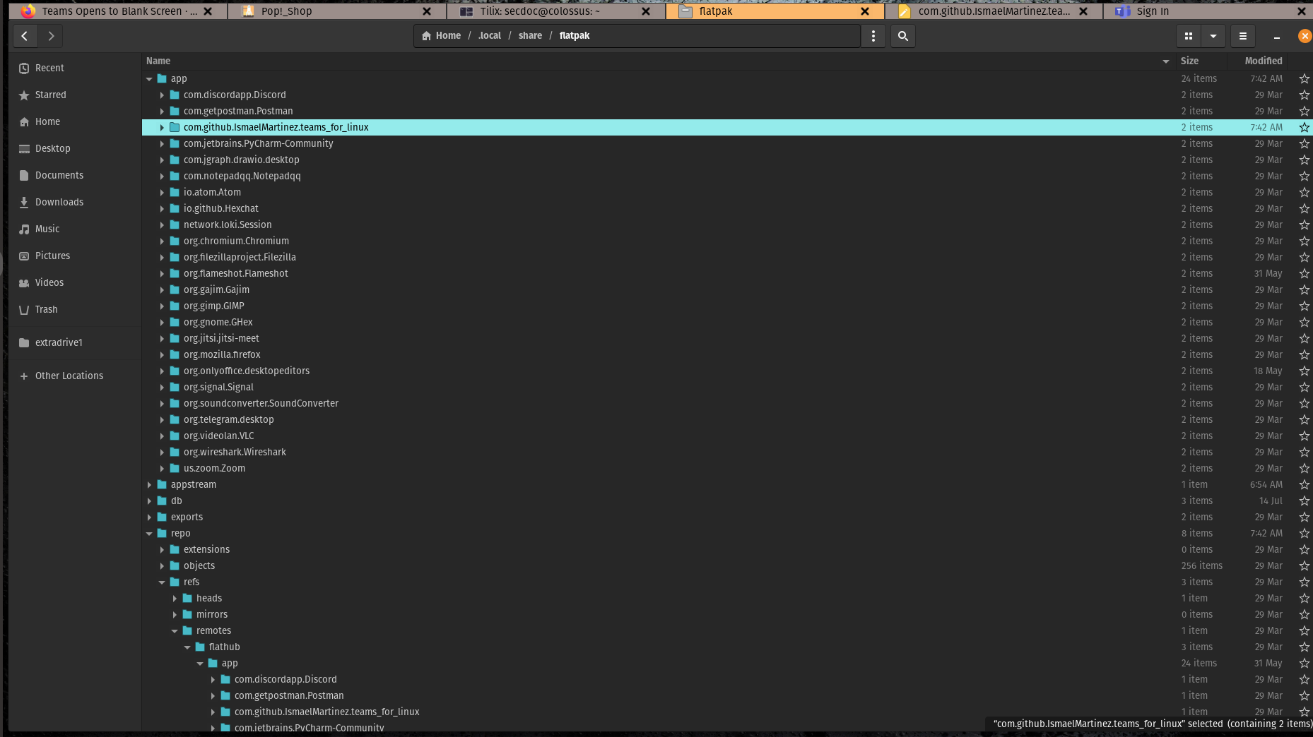 Teams Opens to Blank Screen · Issue #635 · IsmaelMartinez/teams-for-linux · GitHub
