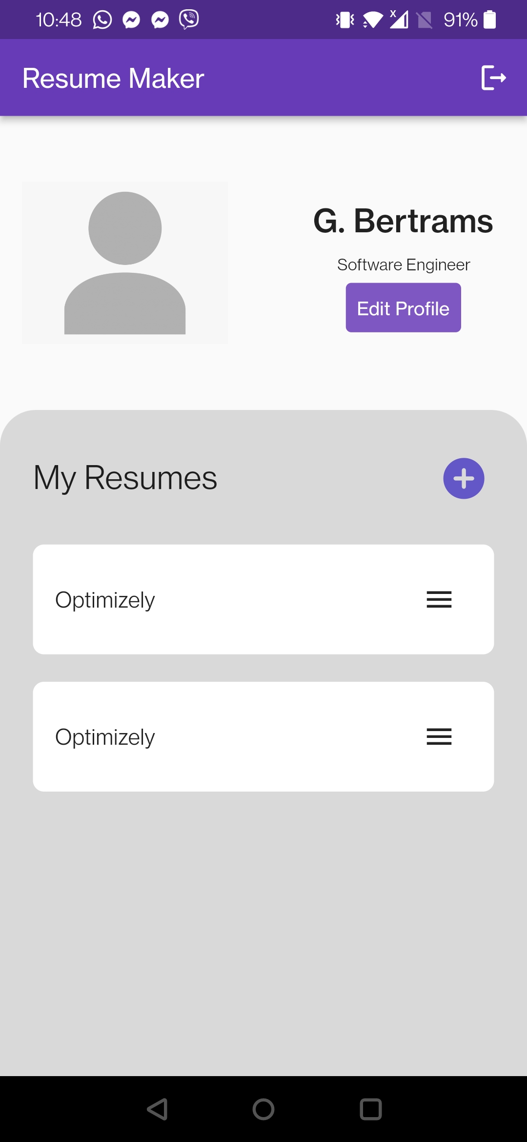 GitHub - alvi-khan/Resume-Maker: A Flutter-based Android application ...