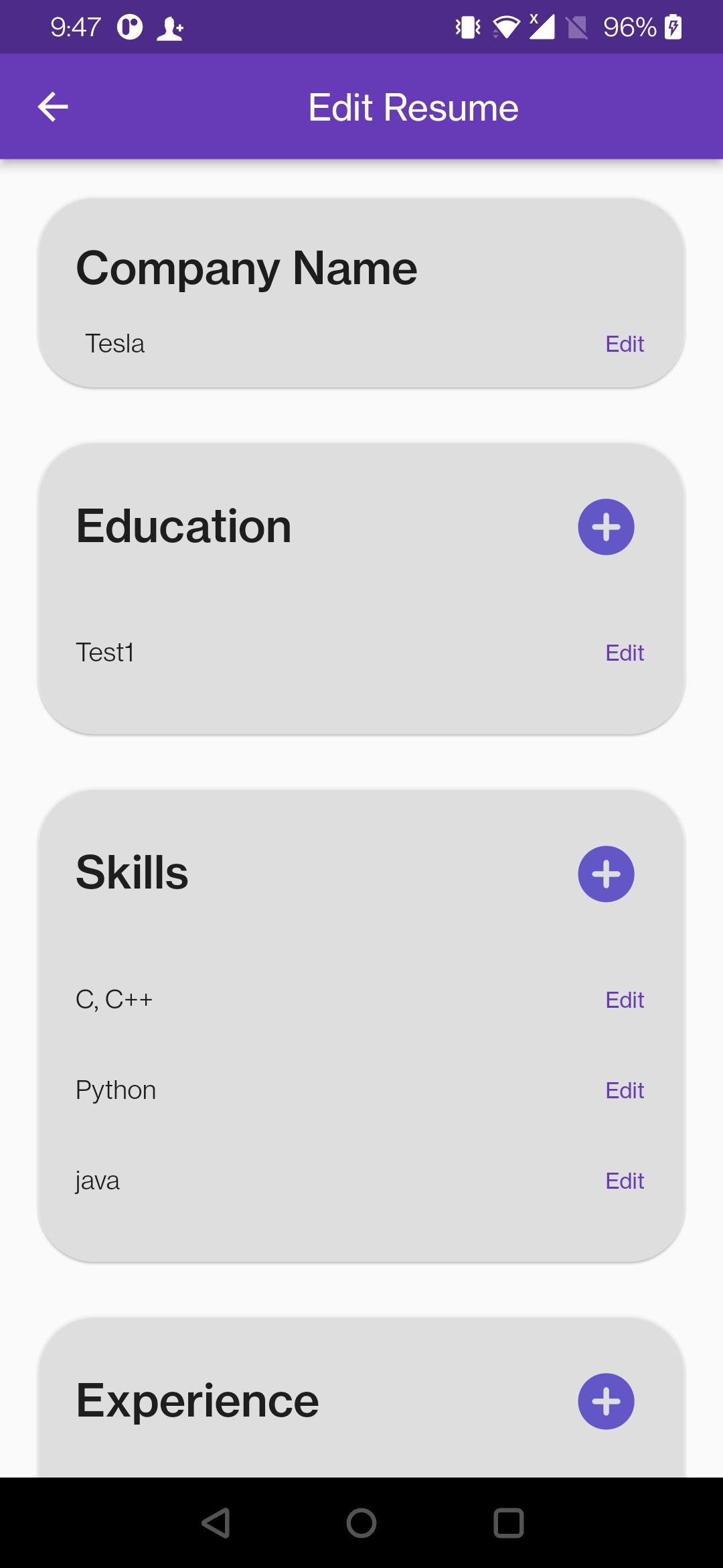 GitHub - alvi-khan/Resume-Maker: A Flutter-based Android application that allows you to create ...